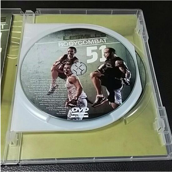 LesMills Routines BODY COMBAT 51 DVD + CD + waveform graph|0BC51D-C ...