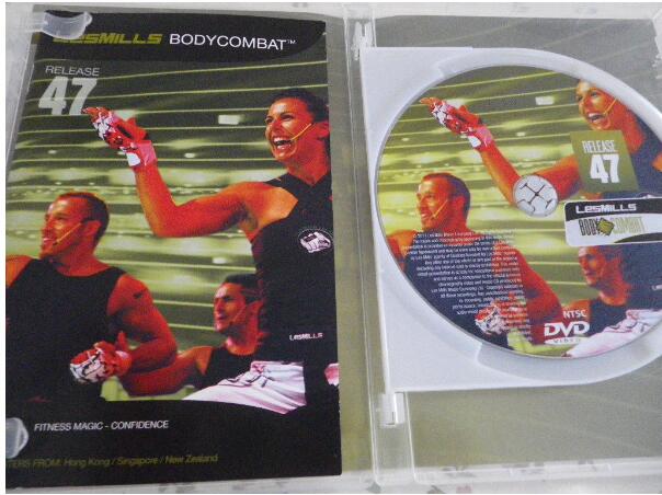 LesMills Routines BODY COMBAT 47 DVD + CD + waveform graph|0BC47D-C ...