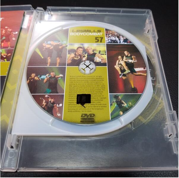 LesMills Routines BODY COMBAT 57 DVD + CD + waveform graph|0BC57D-C ...