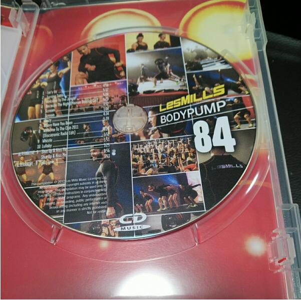 LesMills Routines BODY PUMP 84 DVD + CD + waveform graph|0BP84D-C|BODY ...